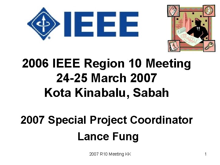 2006 IEEE Region 10 Meeting 24 25 March