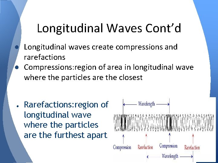 Week 4 Characteristics of Waves How are waves
