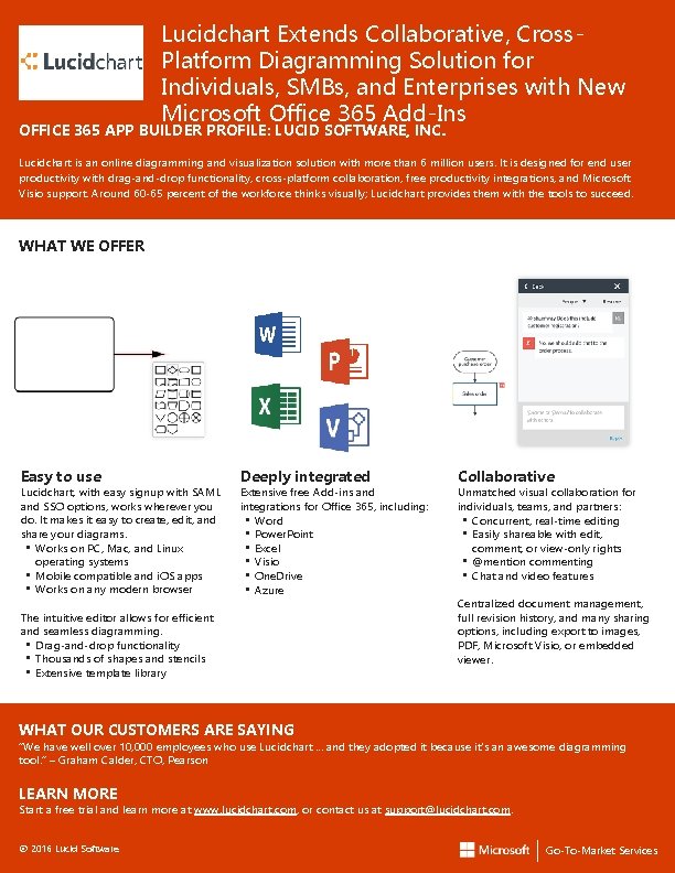 Lucidchart Extends Collaborative Cross Platform Diagramming Solution for