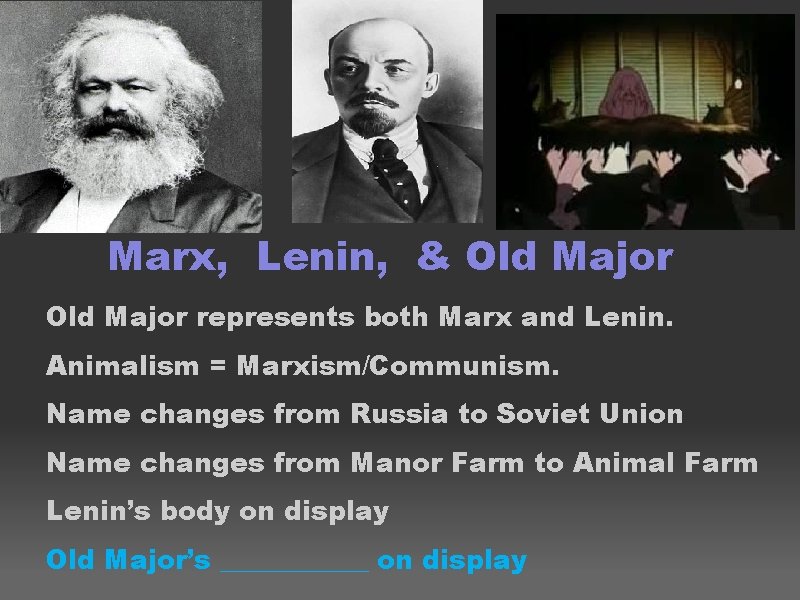 The Parallels Between Animal Farm and the Russian