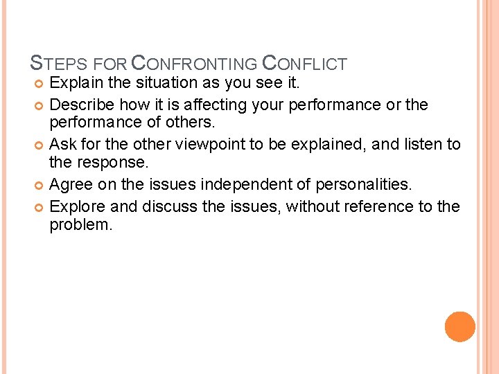 CONFLICT MANAGEMENT CONFLICT MANAGEMENT Kenneth Thomas and Ralph