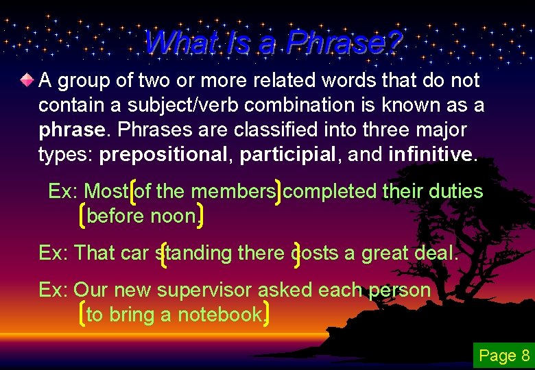 What Is a Phrase A group of two