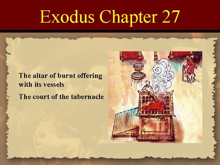 Terumah biblestudyresourcecente r com Terumah Terumah Contribution The