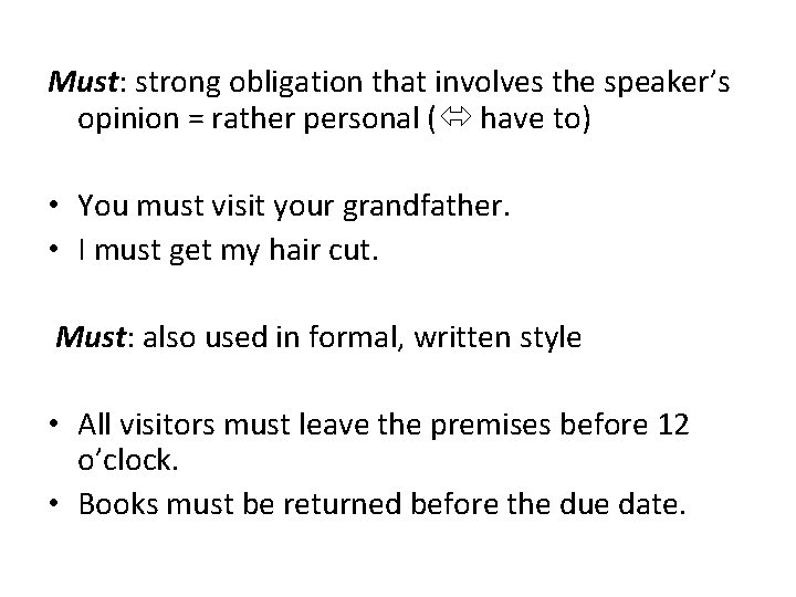 MODAL VERBS OF OBLIGATION AND PERMISSION Introduction What