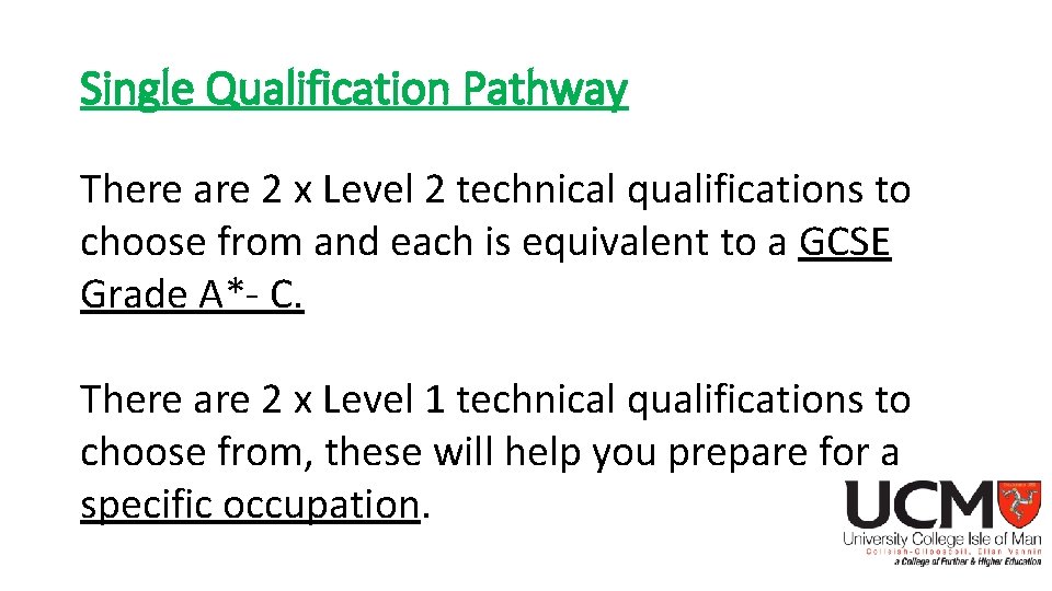 Courses for 14 16 yr old pupils Pupils