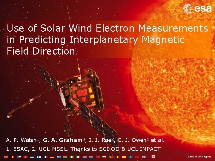 Use of Solar Wind Electron Measurements in Predicting