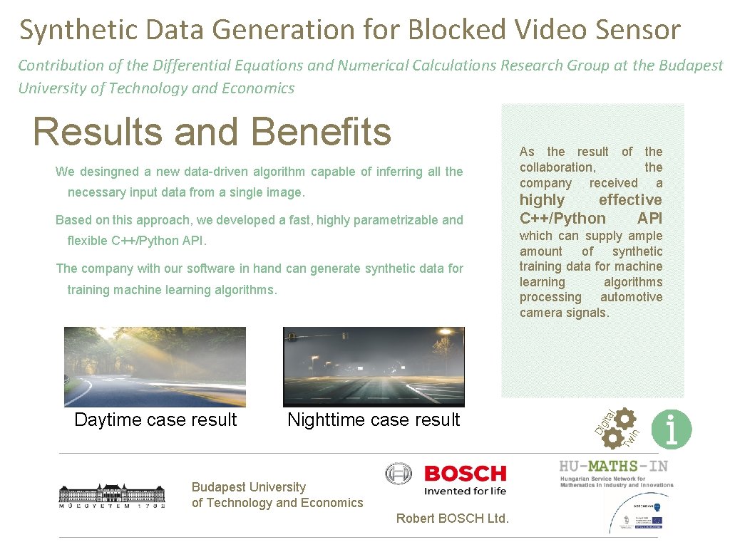 Synthetic Data Generation for Blocked Video Sensor The