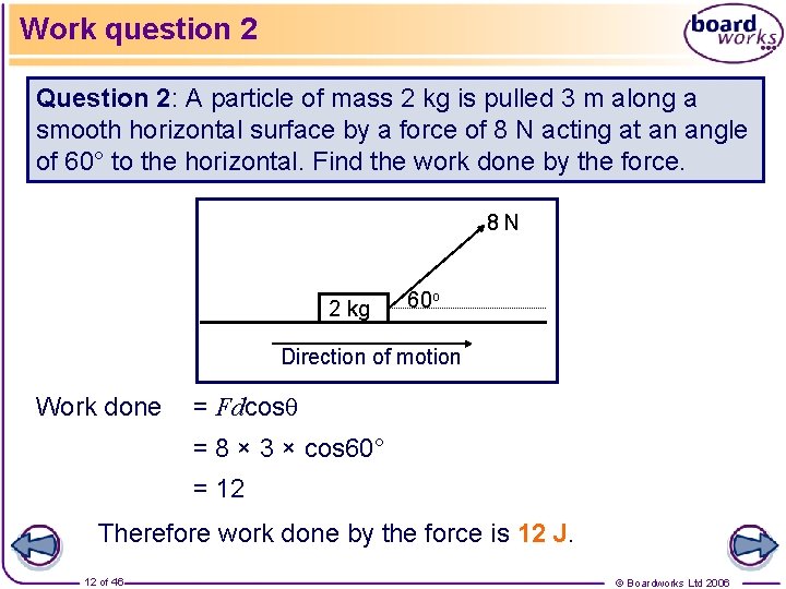 HSC Physics Topic 8 4 Moving About Work