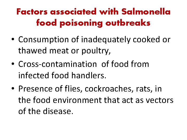 FOOD BORNE DISEASES Food borne diseases Food borne