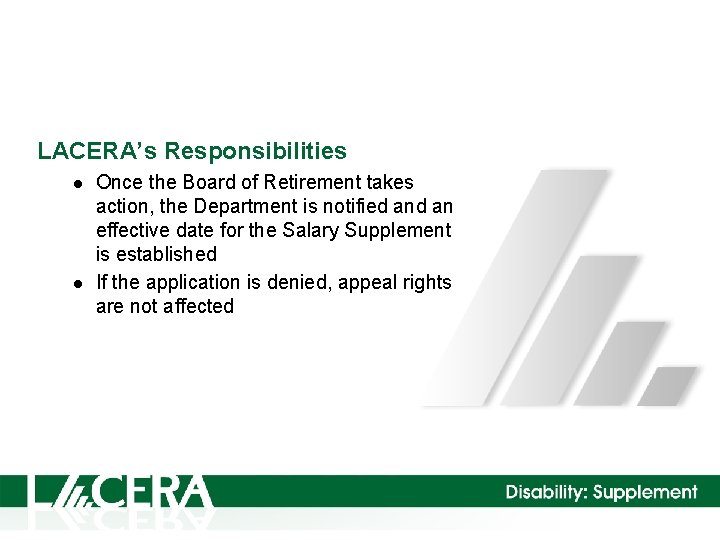 This presentation is separated into three sections 1
