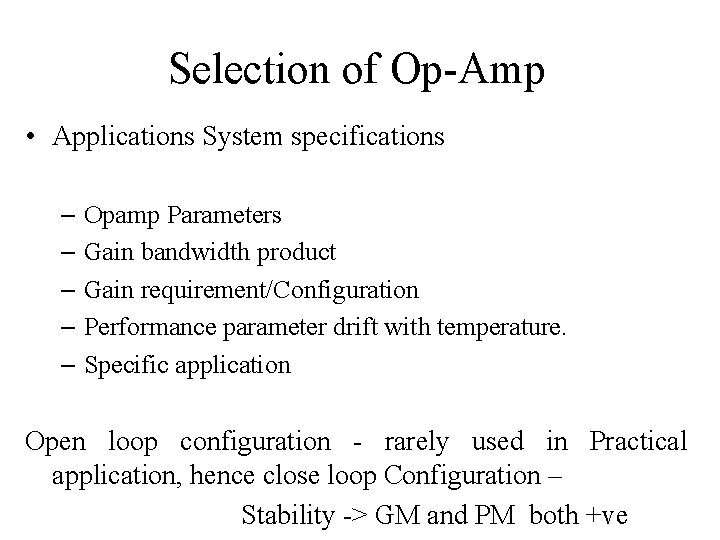 Chapter 02 Linear applications of op amp Introduction
