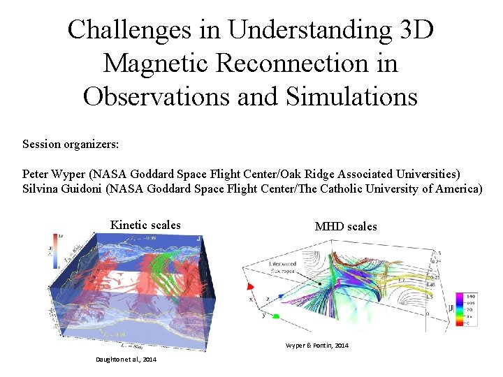 Challenges in Understanding 3 D Magnetic Reconnection in