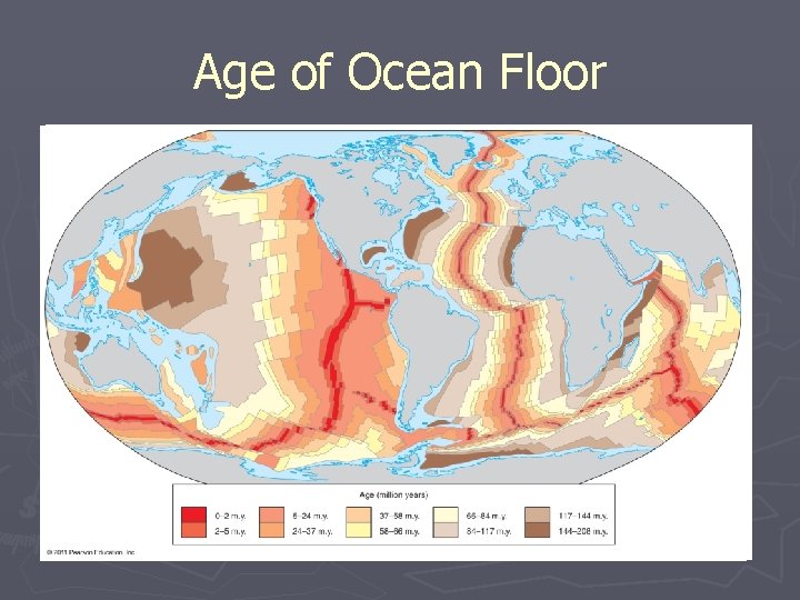 Plate Tectonics Global Plate Boundaries 2011 Pearson Education