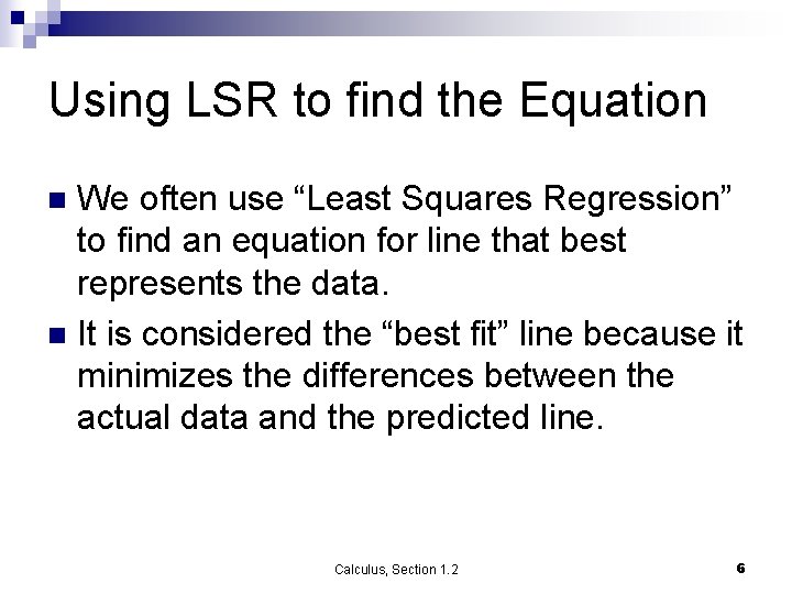 Section 1 2 Mathematical Models AP Calculus September