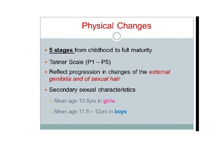 PUBERTY IT IS THE TIME IN LIFE WHEN