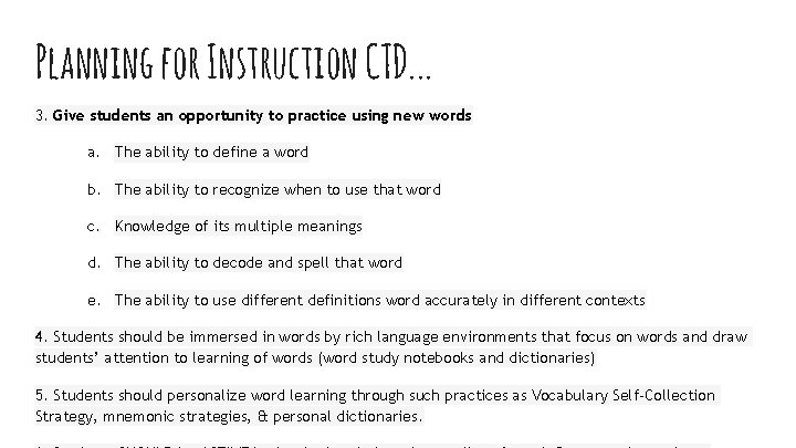 Vocabulary Mollie and Emily Barriers Limited Vocabulary Foundation