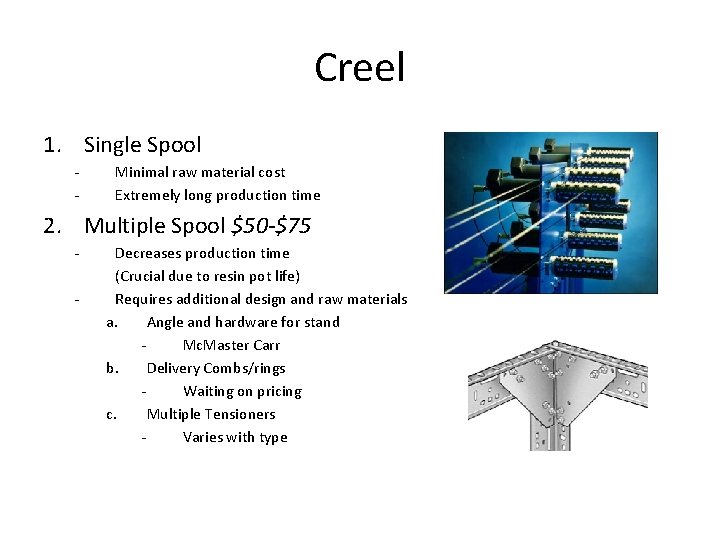 Filament Winding Machine P 09226 Budget Presentation P