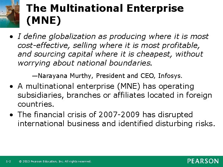 Chapter 1 Current Multinational Challenges and the Global