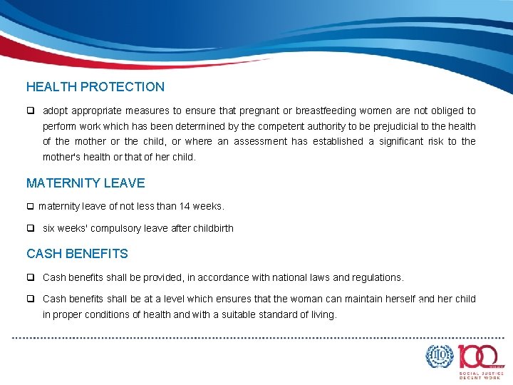 AN APPRAISAL OF SOUTH AFRICAS MATERNITY PROTECTION FRAMEWORK