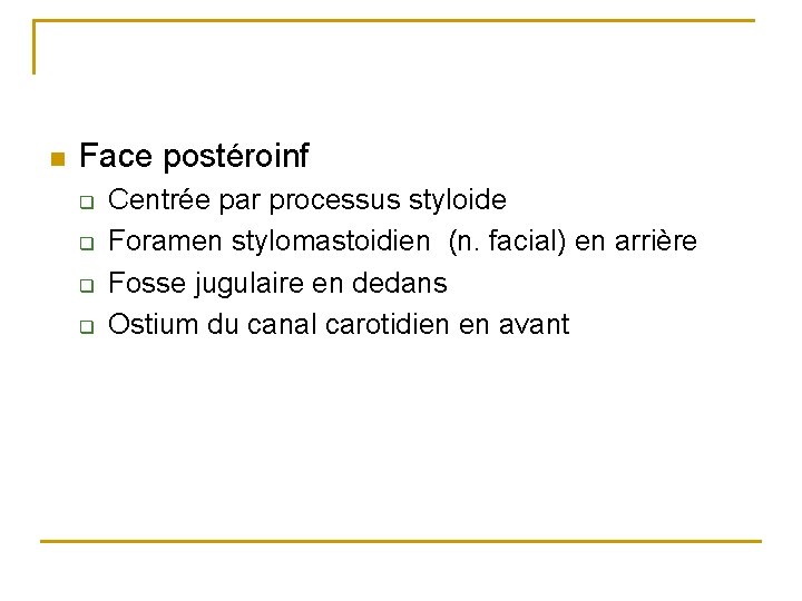 ANATOMIE DE LOREILLE Oreille externe moyenne et interne