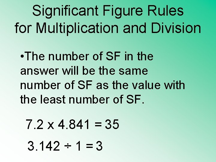 Significant Figures Units Conversions Density Keep your brains