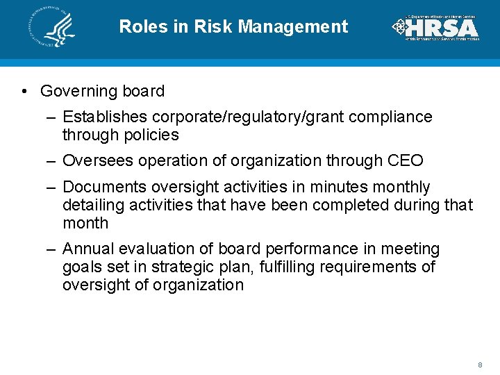 Risk Management Amelia Broussard Ph D RN MPH