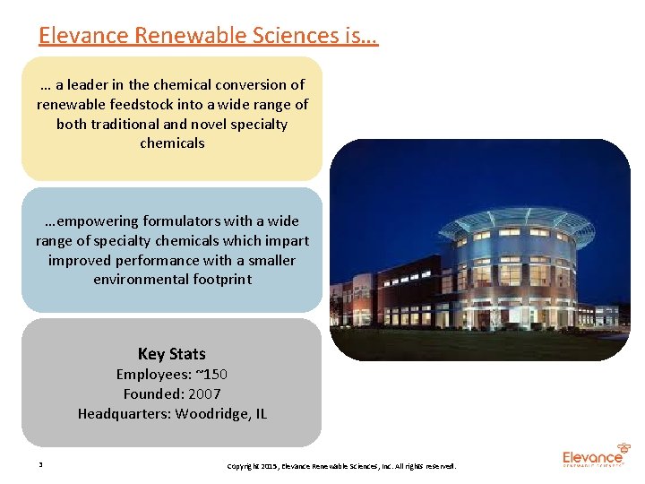 Elevance Clean Solvents Performance Sustainability Through a Unique