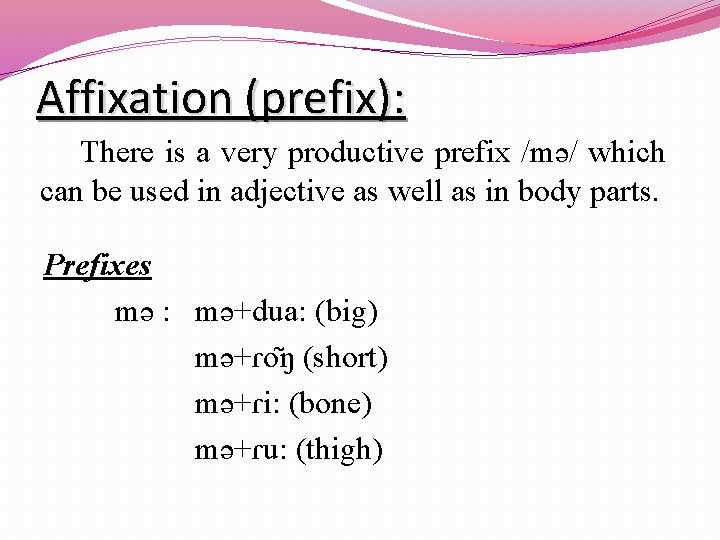 Field report Phonology of the Bangru language of