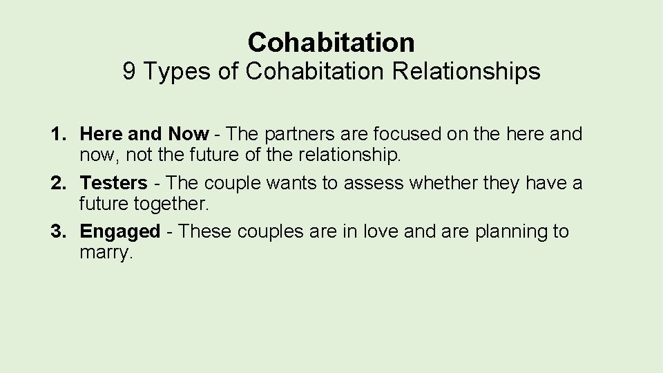 CHAPTER 4 Singlehood Cohabitation and Living Apart Together