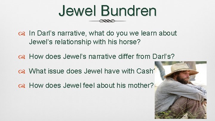 Aim What do the characters voices reveal about