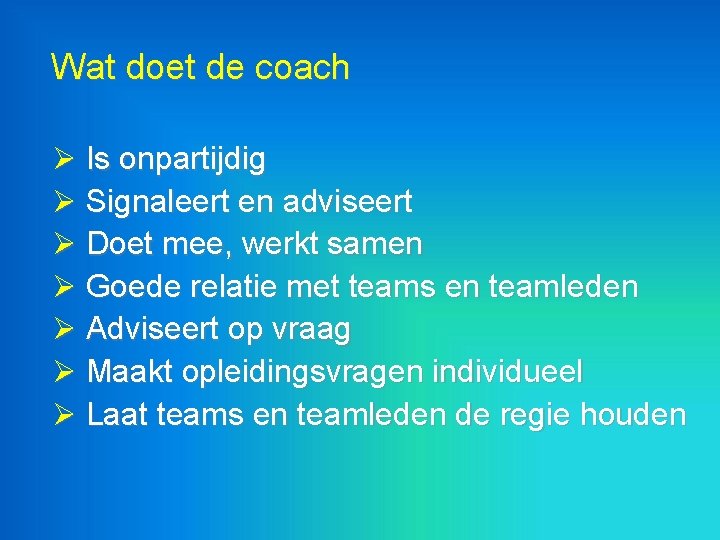 Organisatie met zelfsturende teams 1 Waarom Mensen willen