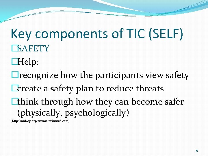 Trauma Informed Care 1 Matt Tice MSW LCSW