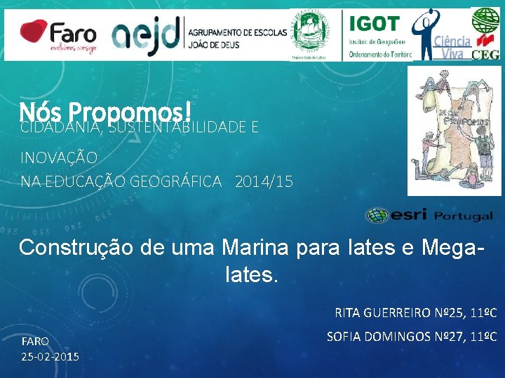 Ns Propomos CIDADANIA SUSTENTABILIDADE E INOVAO NA EDUCAO