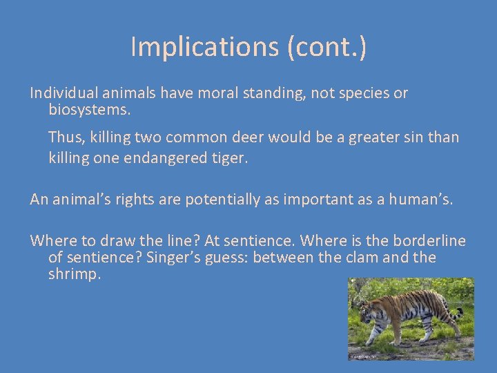 Animal Rights Direct vs Indirect duties towards animals