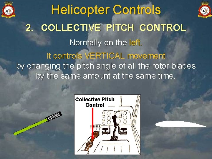 Principles of Flight Leading Cadet Training The Helicopter