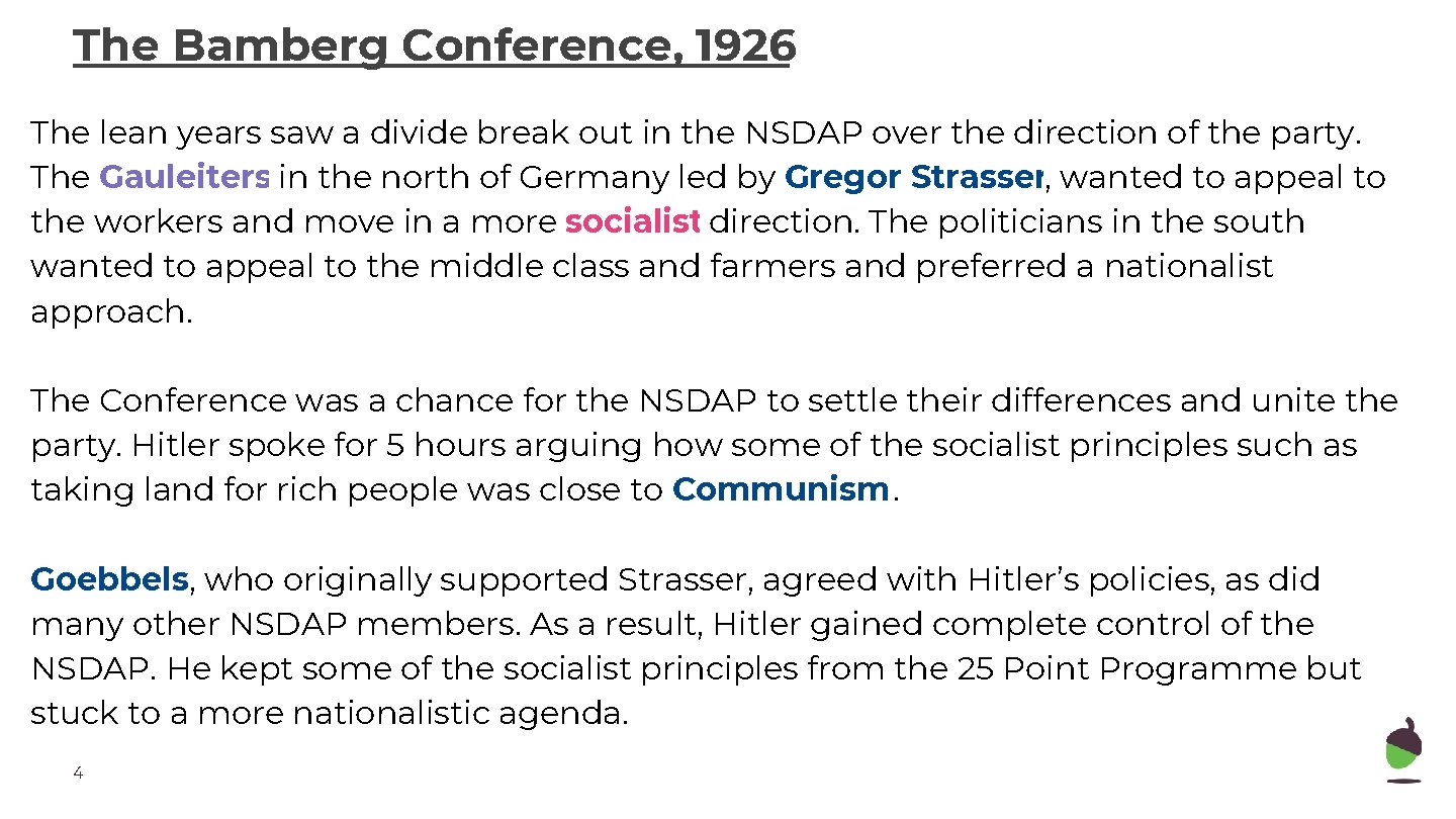 History Weimar and Nazi Germany Lesson 16 Worksheet