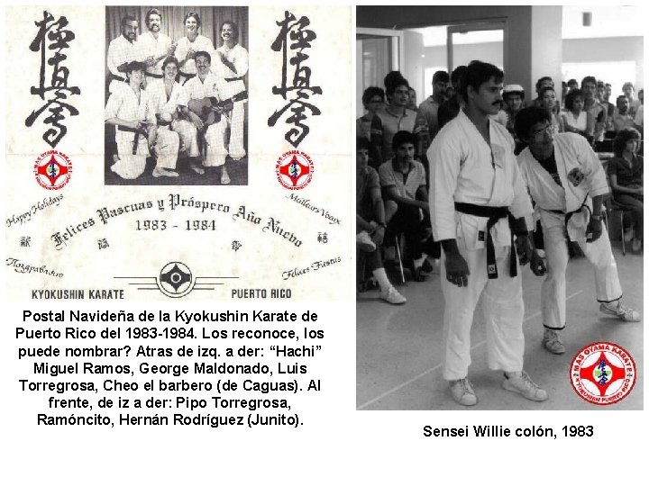 KYOKUSHIN PUERTO RICO Mas Oyama Karate ESTAMPAS DEL