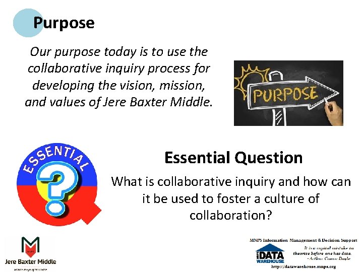 Jere Baxter Middle Vision Mission and Values Karen