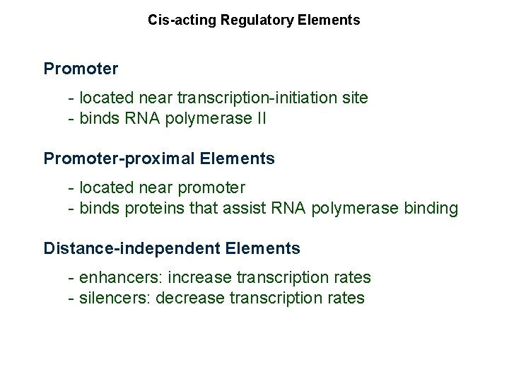 Molecular Basis for Relationship between Genotype and Phenotype