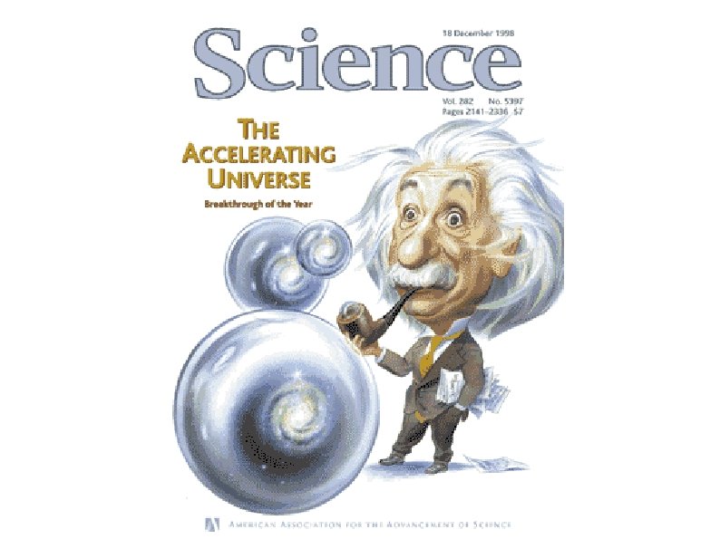 Dark Energy in the Universe Scott Dodelson October