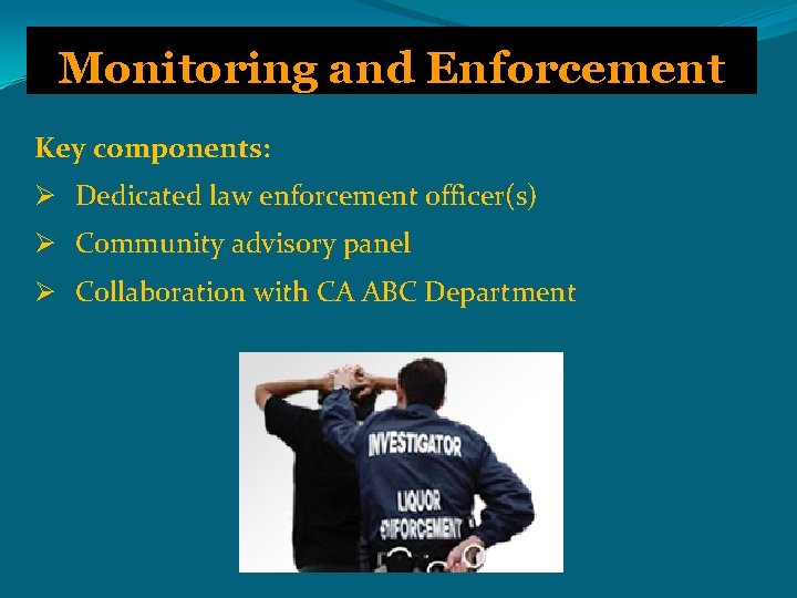 Alcohol Density Community Safety Presentation Agenda CPPCURB Background