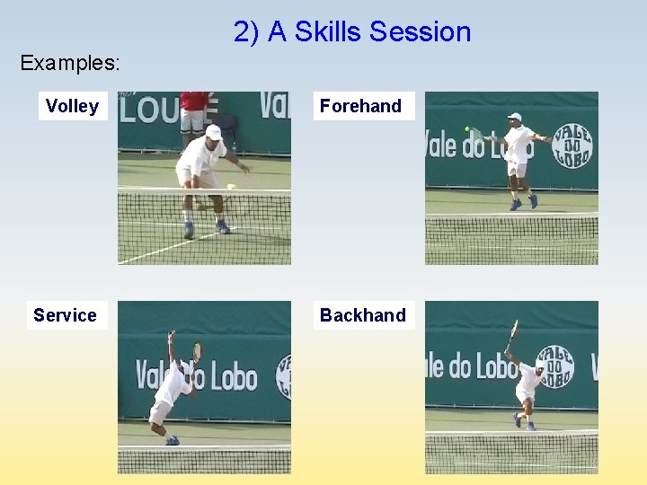 1 1 4 b Methods of training and