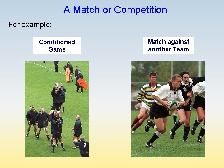 1 1 4 b Methods of training and