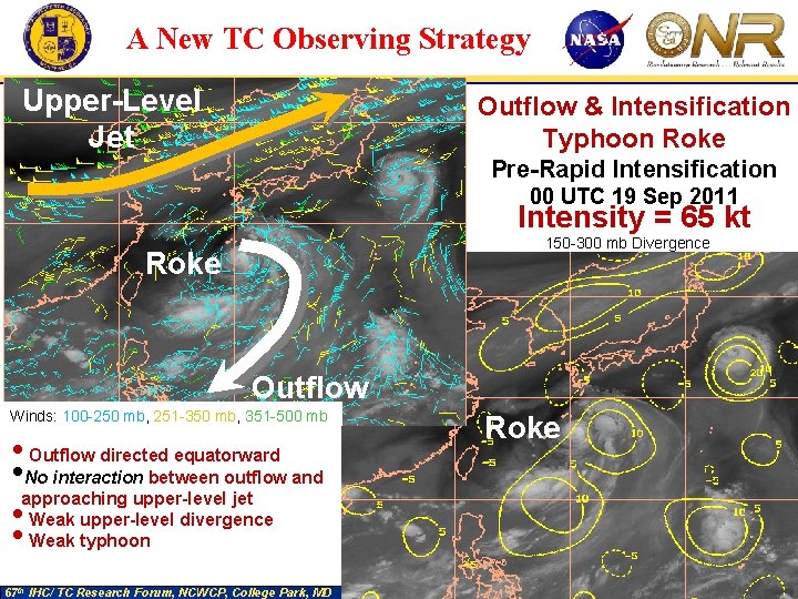 A New TC Observing Strategy Outflow layer structure
