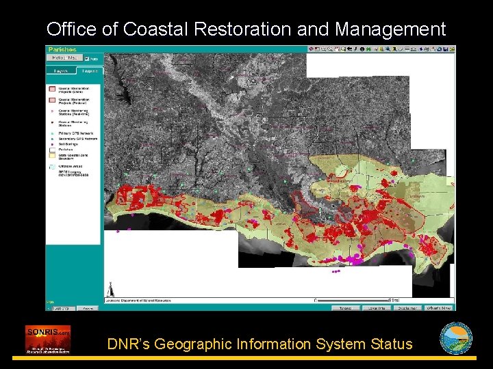 DNRs Geographic Information System Status Office of Mineral