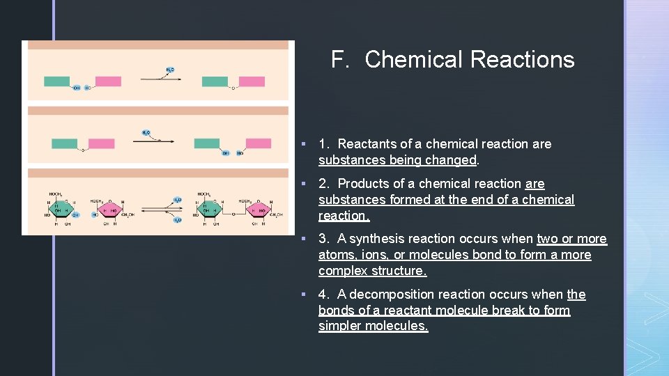 z Ch 2 Chemical Basis of Life z