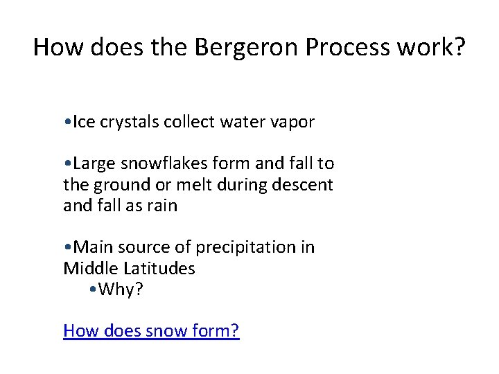 Bellwork 43 Welcome Back The Plan Today Precipitation