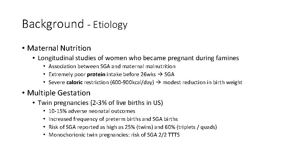 Fetal Growth Restriction ACOG PB 204 February 2019