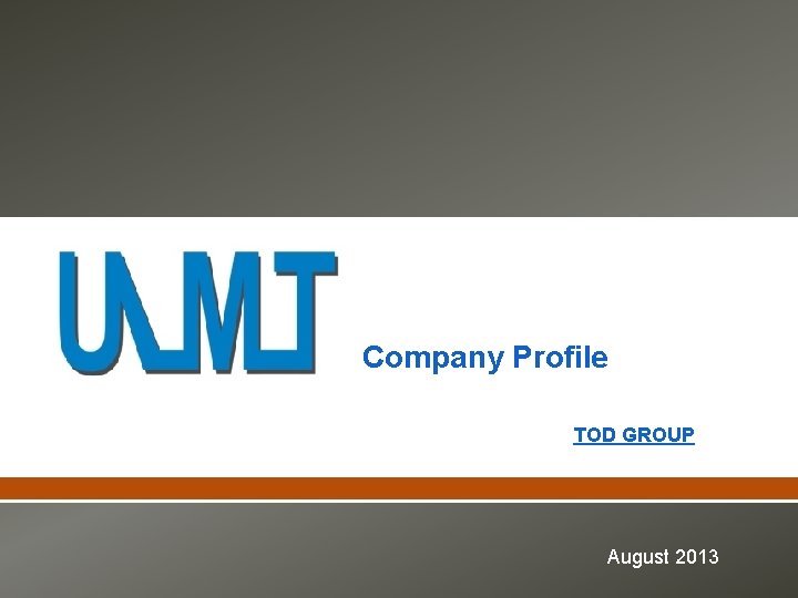 Click to Company add Profile title TOD GROUP