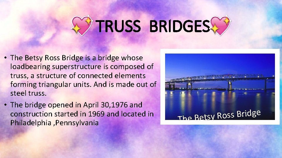 BRIDGES PROJECT BY JENNIFER PEREZ 2 ND PERIOD